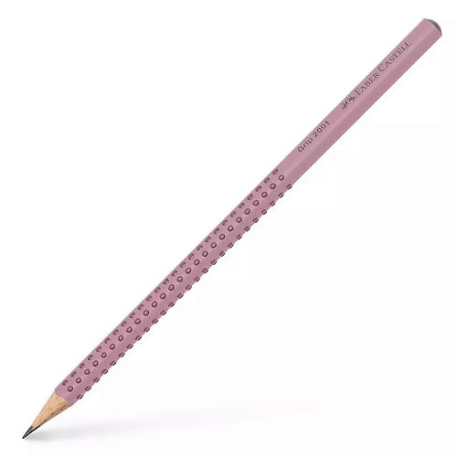 Faber Castell grafitna olovka sa gripom B tvrdoća roze 517054