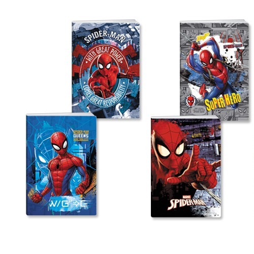 Sveska sa Uv lakom SpiderMan A5 blanko 50 lista Premium 326238