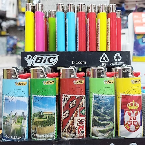 Bic upaljač Mini J5 standard trej