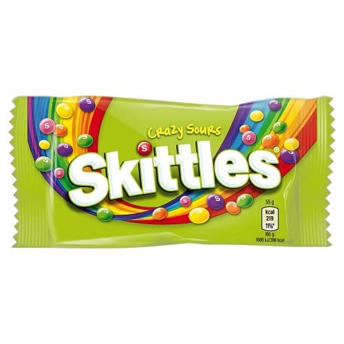 Skittles Sours chewy candy 1x38g