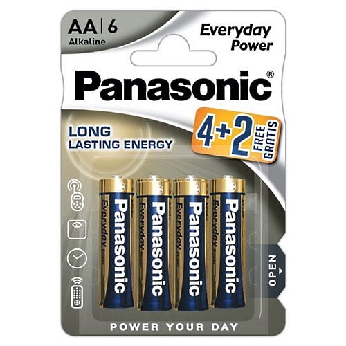 Panasonic AA alkalna baterija LR6EPS Everyday