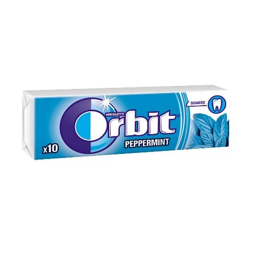 Orbit Peppermint pellets 20 30×10