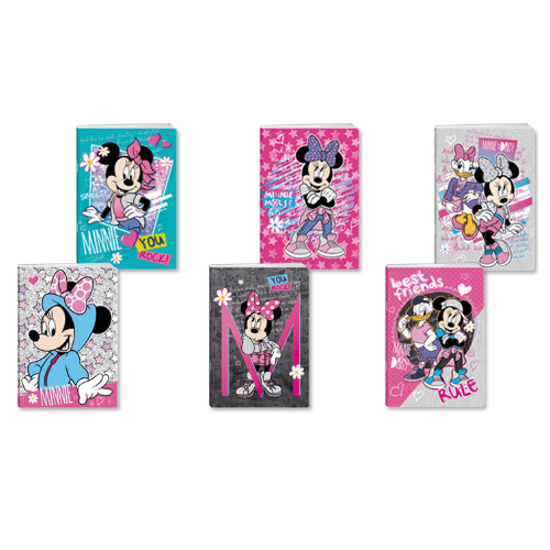 Premium sveska sa šljokicama Minnie Mouse A5 latajn 318222