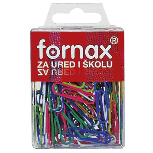 Spajalice Fornax pvc kutija br.2 BC-46 boja blister