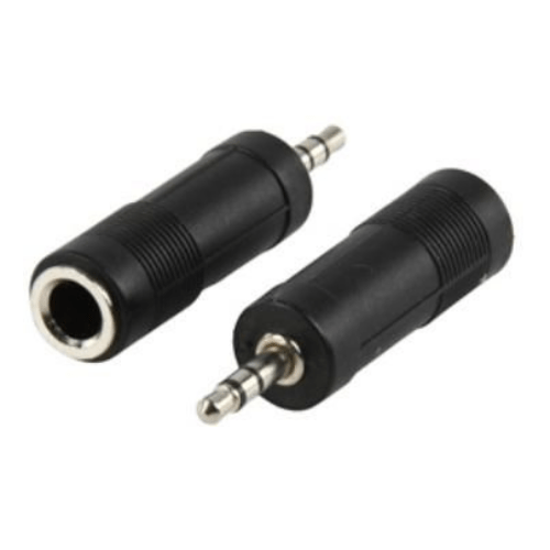 AC-005 3.5mm stereo plug to 6.35mm stereo socket 273