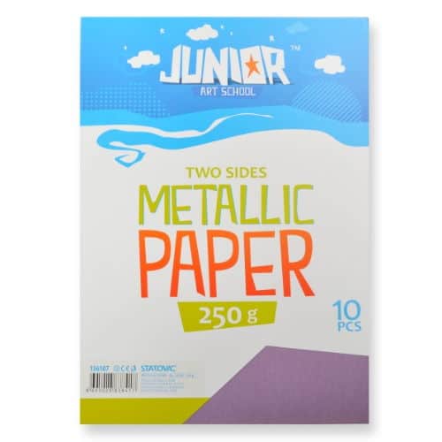 Papir metalik ljubičasta A4 250g 10K Jolly Metalic Paper 136107