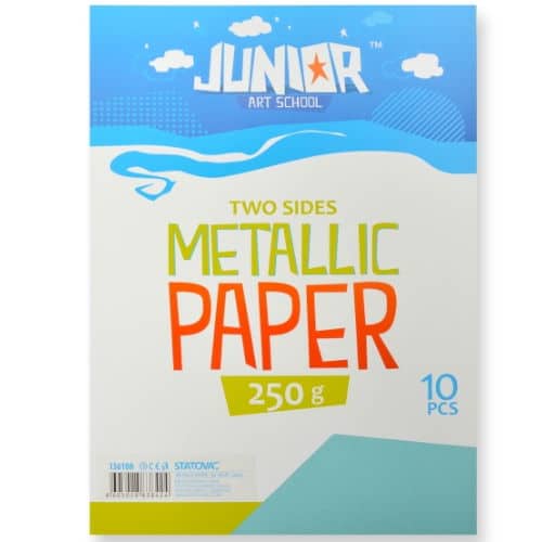 Papir metalik plava A4 250g 10K Jolly Metalic Paper 136108