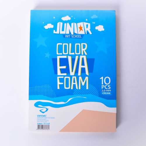 Junior eva pena krem A4 10k jolly color foam 134025