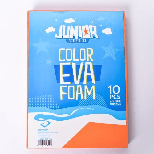 Jolly Color Foam eva pena narandžasta A4 10K 134026