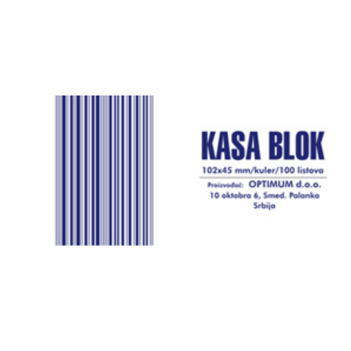 Kasa blok 30/1 4785