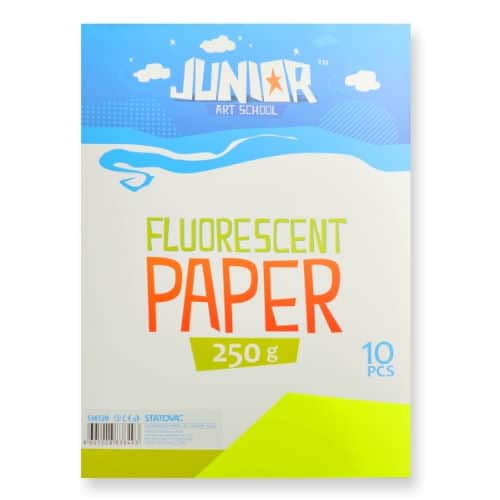 Papir fluo žuta A4 250 10K Jolly Fluo Paper 136120