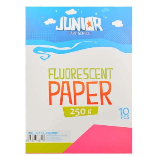Papir fluo roze A4 250g 10K Jolly Fluo Paper 136122