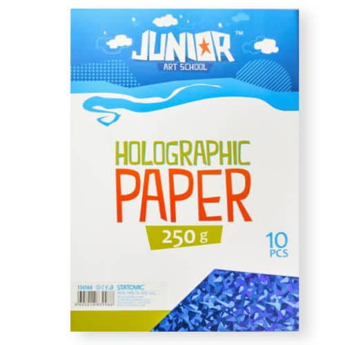 Papir hologramski plava A4 250g 10K Jolly Holographic Paper 136168