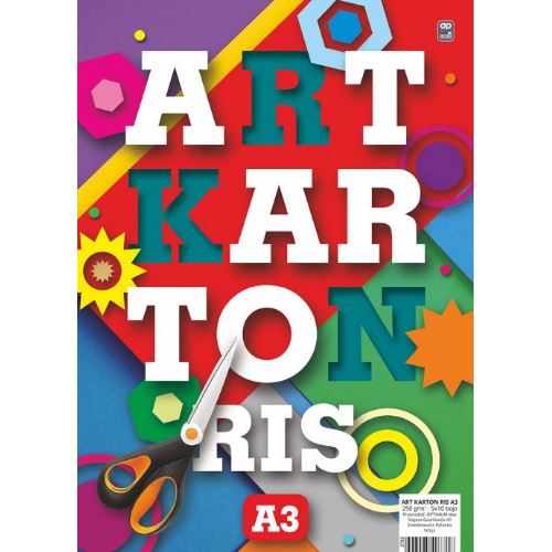 Art karton ris A3 1/50 u boji 2765