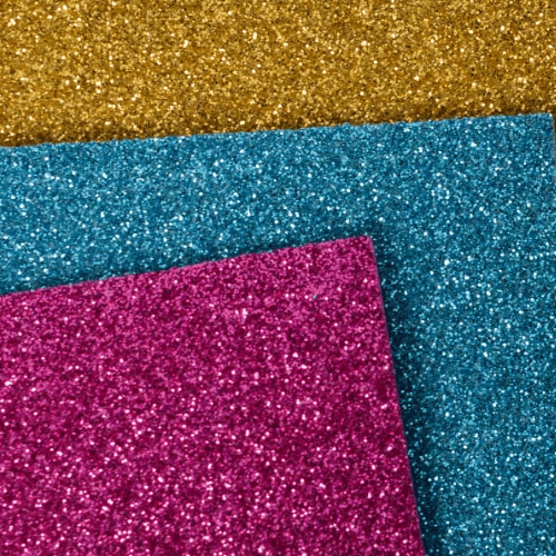 Jolly Glitter Foam eva pena sa šljokicama zlatna A4 10K 134190