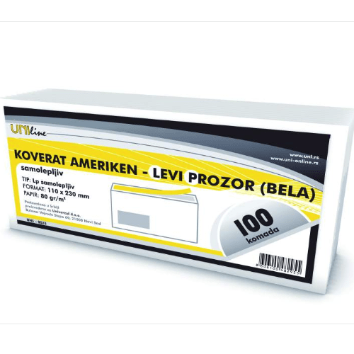 Koverat levi prozor Ameriken 100/1 samolepljivi 08478