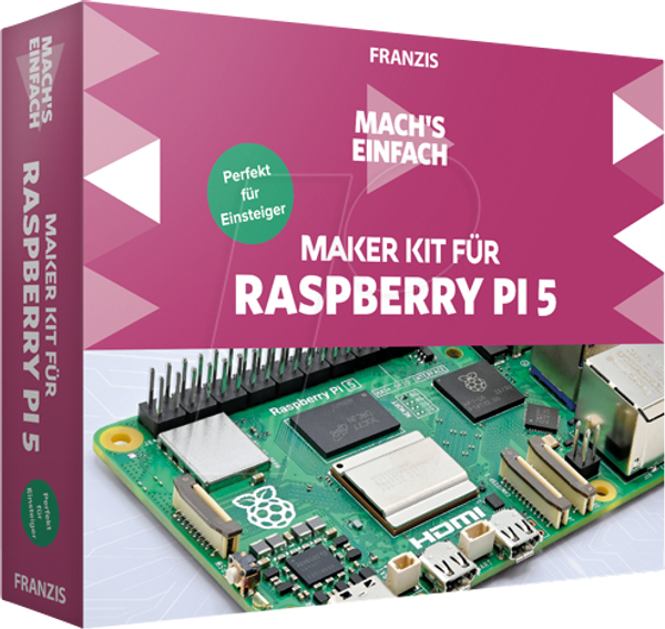 Učinite to jednostavno – Maker komplet za Raspberry Pi 5