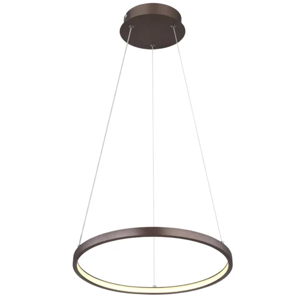 Lusteri i Visilice | Globo Ralph 67192-19BR -Braon