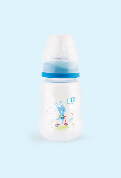 ELFI Plastična flašica – super clear FUN IN THE PARK, 125 ml Zec