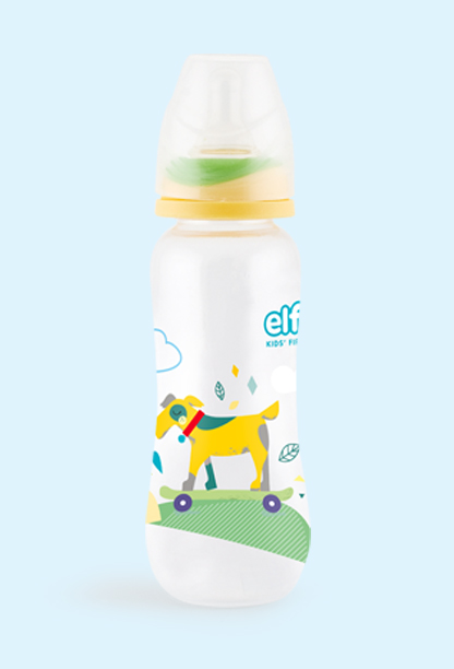 ELFI Plastična flašica – super clear FUN IN THE PARK, 250 ml Kuca