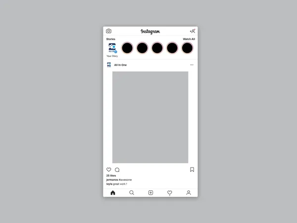 Instagram foto ram (Ramovi)