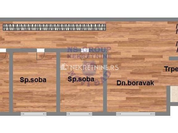 Četvorosoban stan 90m2 Petrovaradin