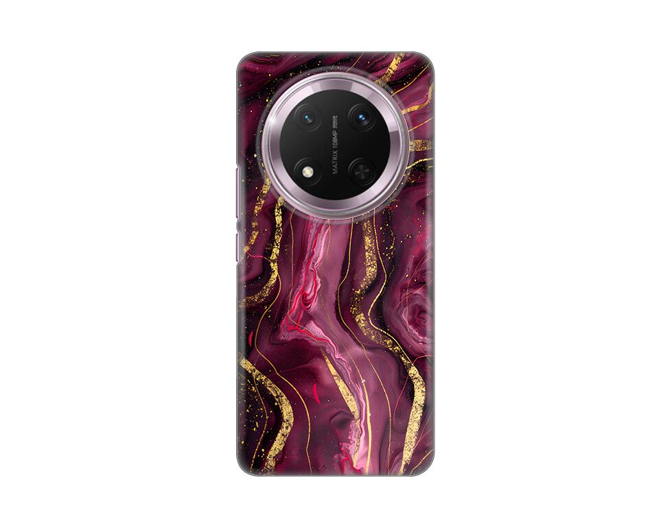 Silikonska futrola PRINT - Huawei Honor Magic 7 lite Burgundy