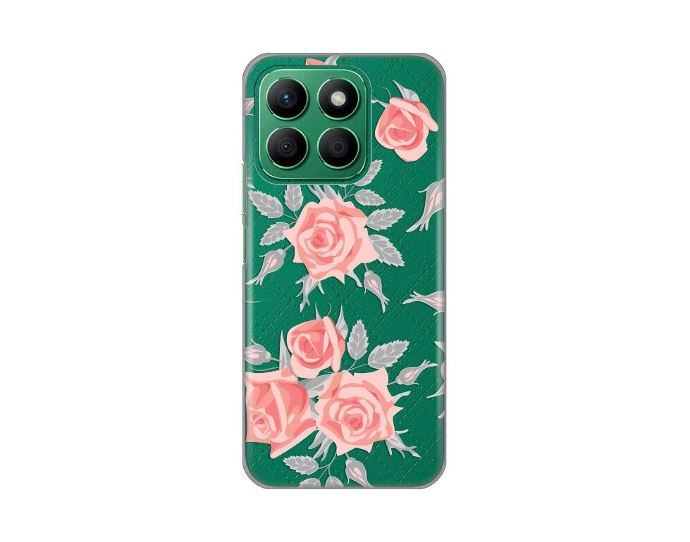 Silikonska futrola PRINT Skin - Huawei Honor X8b Elegant Roses