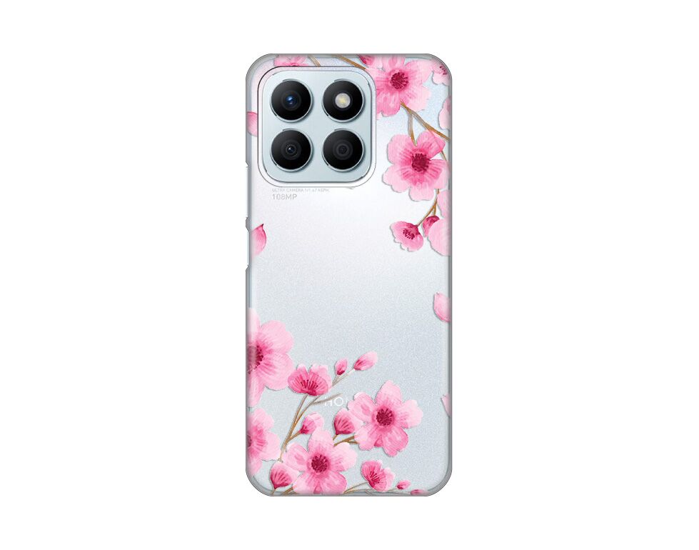Silikonska futrola PRINT Skin - Huawei Honor X8b Rose Flowers