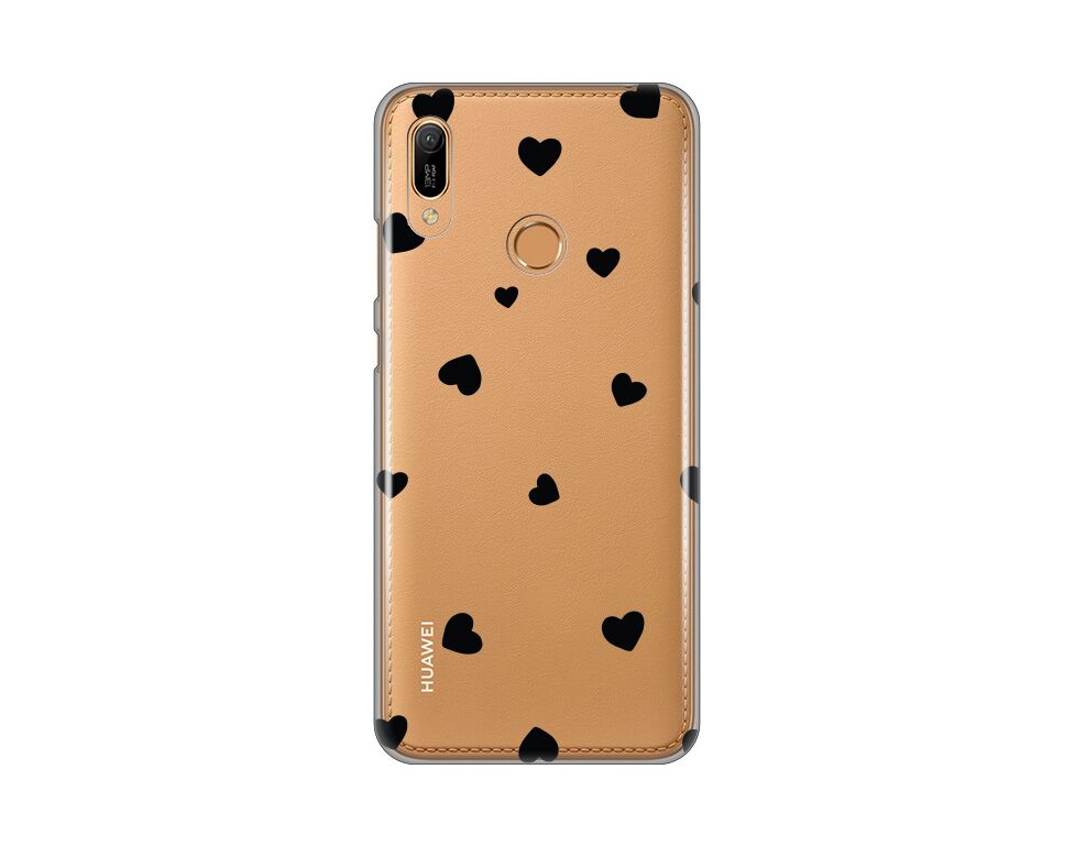 Silikonska futrola PRINT Skin - Huawei Huawei Y6 (2019)/Honor 8A Hearts