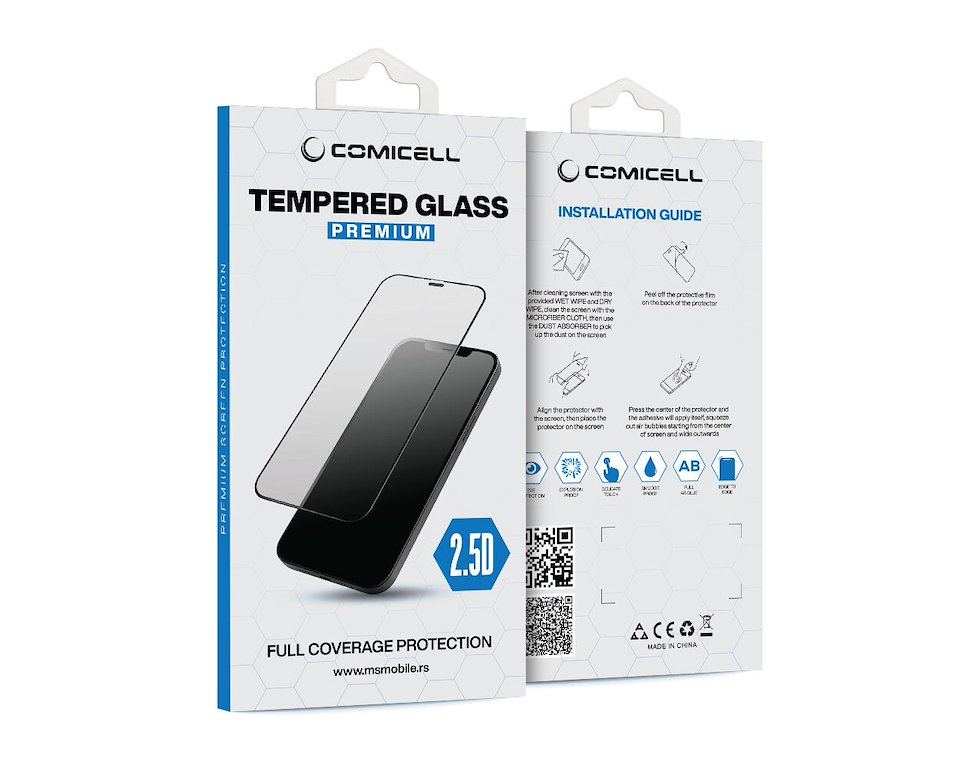 Zastitna folija za ekran GLASS 2.5D - Huawei Honor 400 Pro crna (MS)