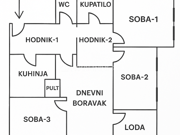 VOŽDOVAC, B.Jerković,(bele zgrade),odličan, 4,0