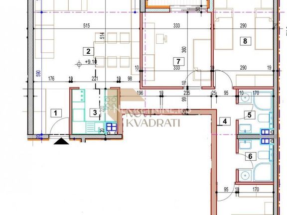 89 m² – Pogled na Adu Ciganliju