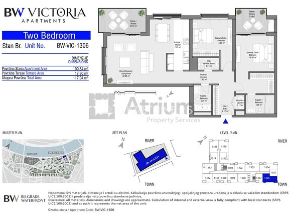 Komforan trosoban stan - BW Victoria - bez provizije