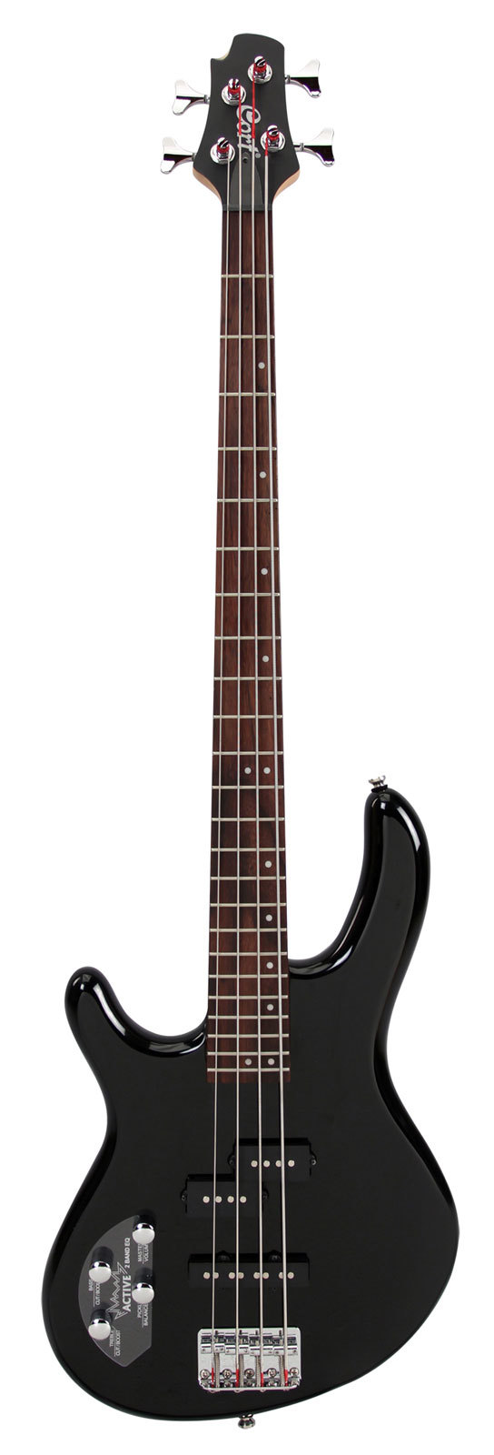 Cort ACTION BASS PLUS LH BK električna bas gitara za levoruke