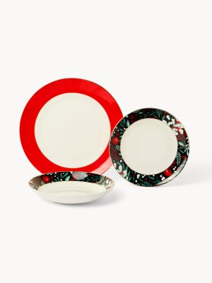 SET OD 18 TANJIRA PORCELAN