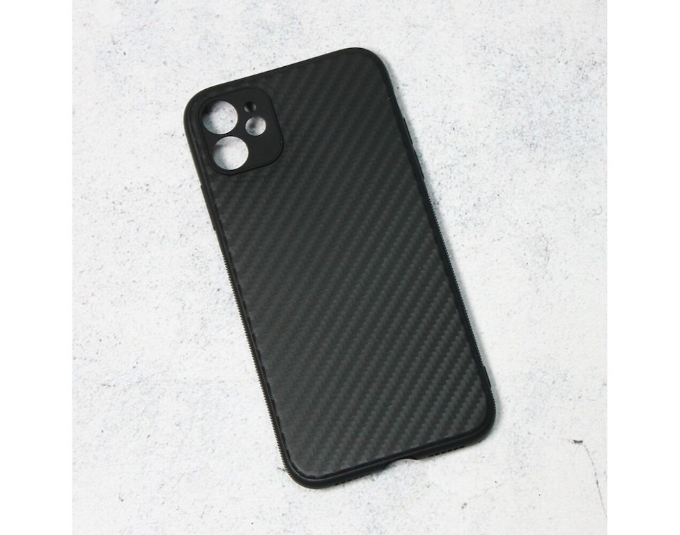 Futrola Carbon fiber - iPhone 11 6.1 crna