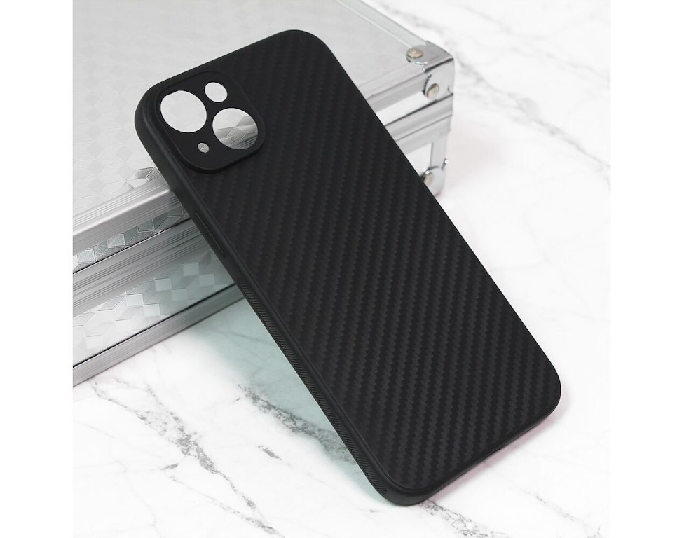 Futrola Carbon fiber - iPhone 15 Plus 6.7 crna