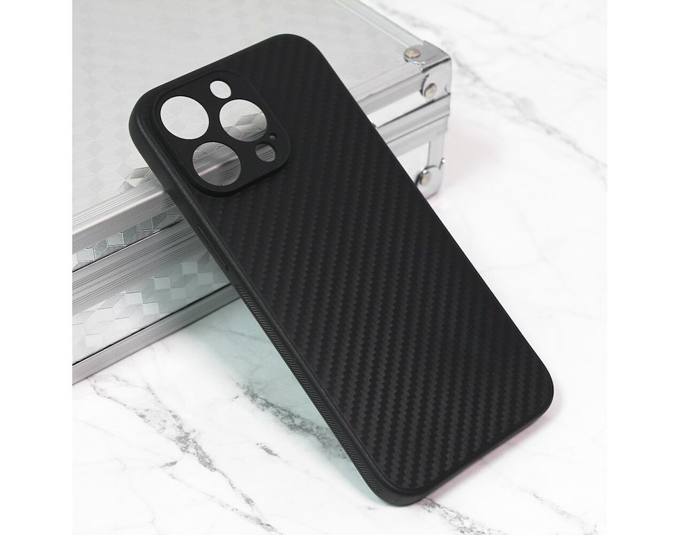 Futrola Carbon fiber - iPhone 15 Pro Max 6.7 crna