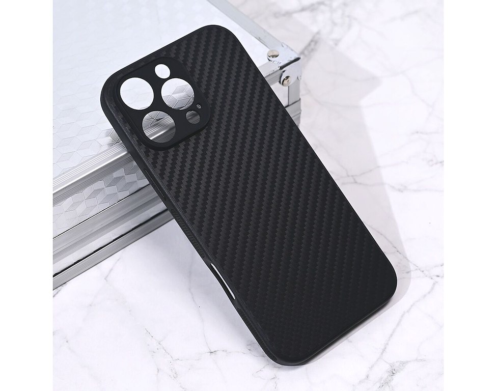 Futrola Carbon fiber - iPhone 16 Pro Max 6.9 crna