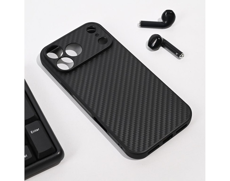 Futrola Carbon fiber - iPhone 17 Pro Max 6.9 crna