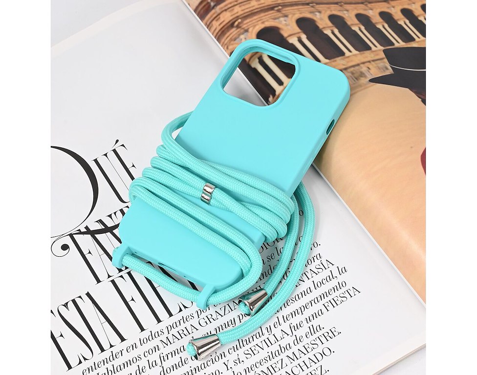 Futrola Crossbody - iPhone 13 Pro mint
