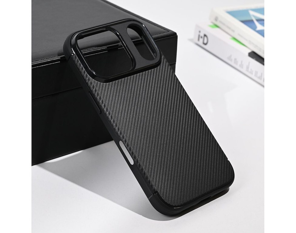 Futrola Defender Carbon - iPhone 17 Pro crna