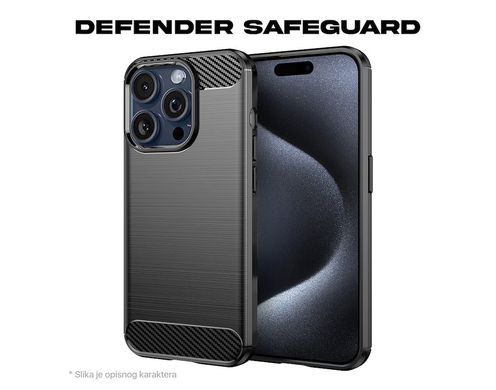 Futrola Defender Safeguard - iPhone 16 Pro Max 6.9 crna
