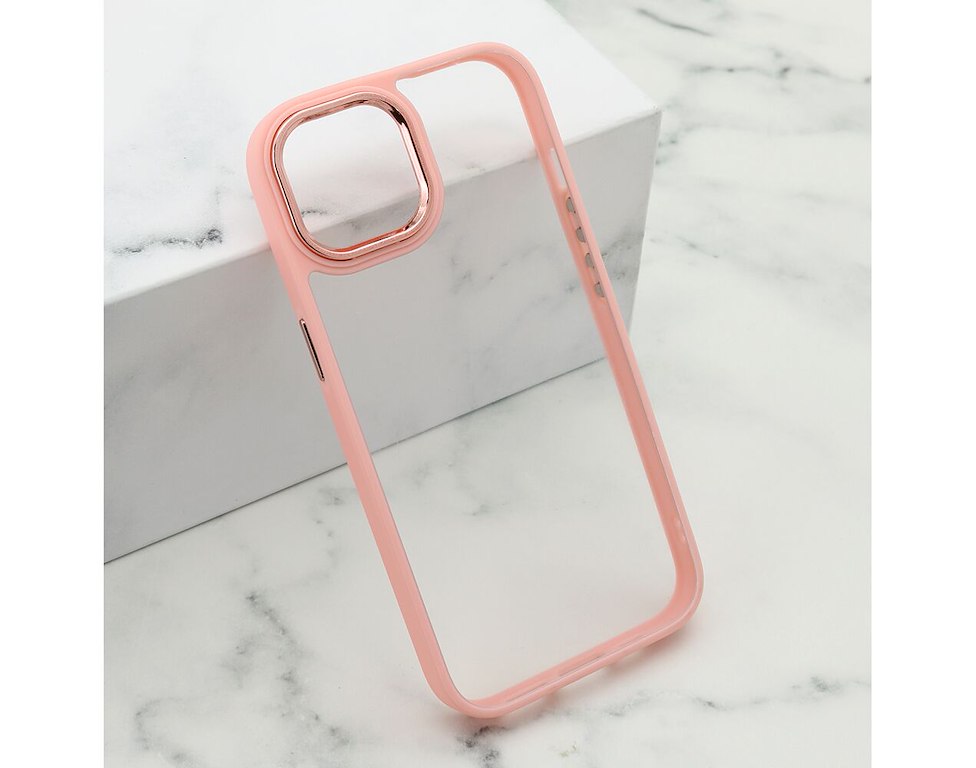 Futrola ELEGANT EDGE - iPhone 15 Plus roze (MS)