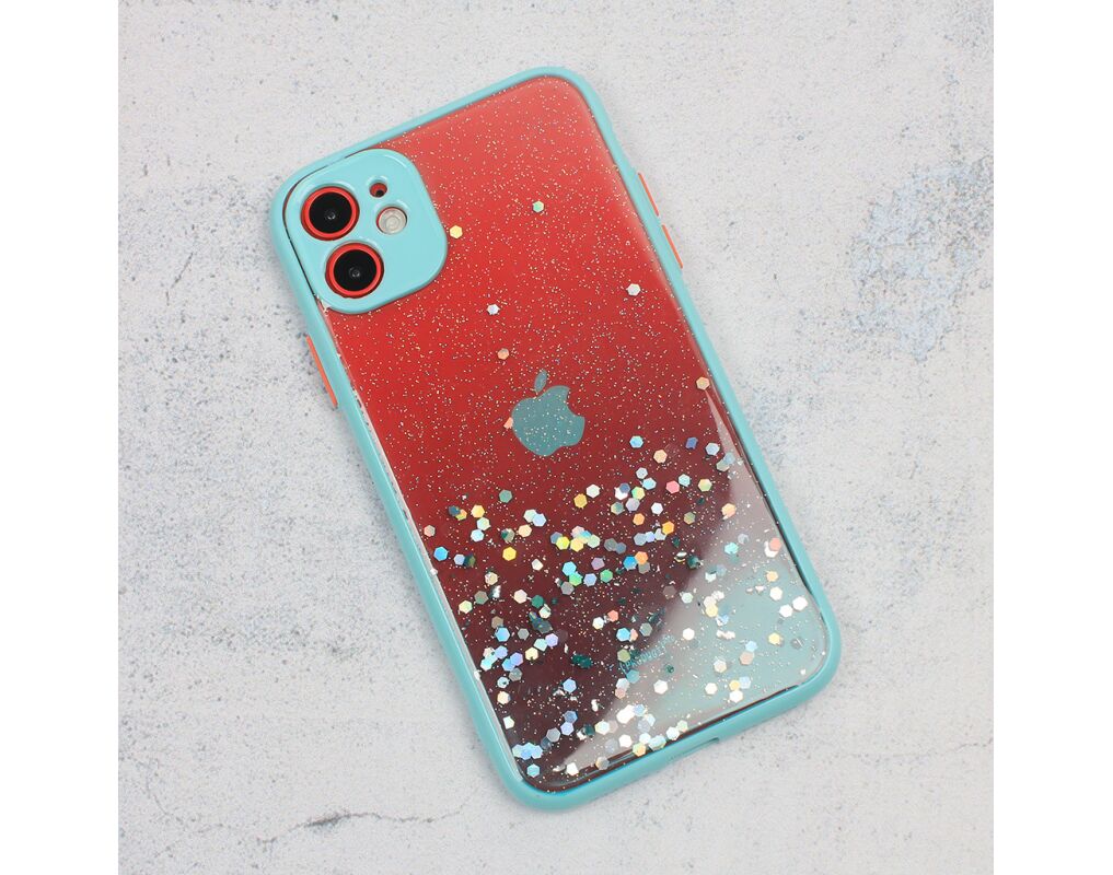 Futrola Frame Glitter - iPhone 11 6.1 mint