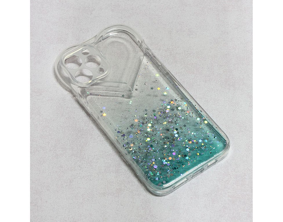 Futrola Heart Glitter - iPhone 12 Pro Max 6.7 mint