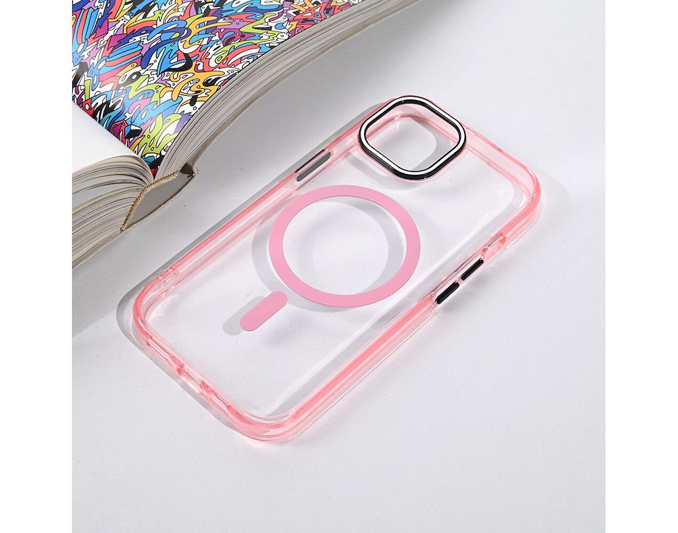 Futrola Magsafe Color Pop - iPhone 13/14 6.1 roze