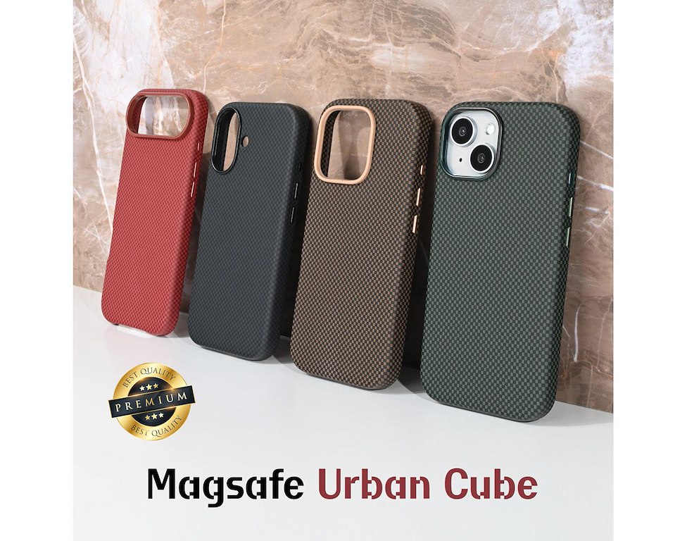 Futrola Magsafe Urban Cube - iPhone 16 Pro Max 6.9 braon