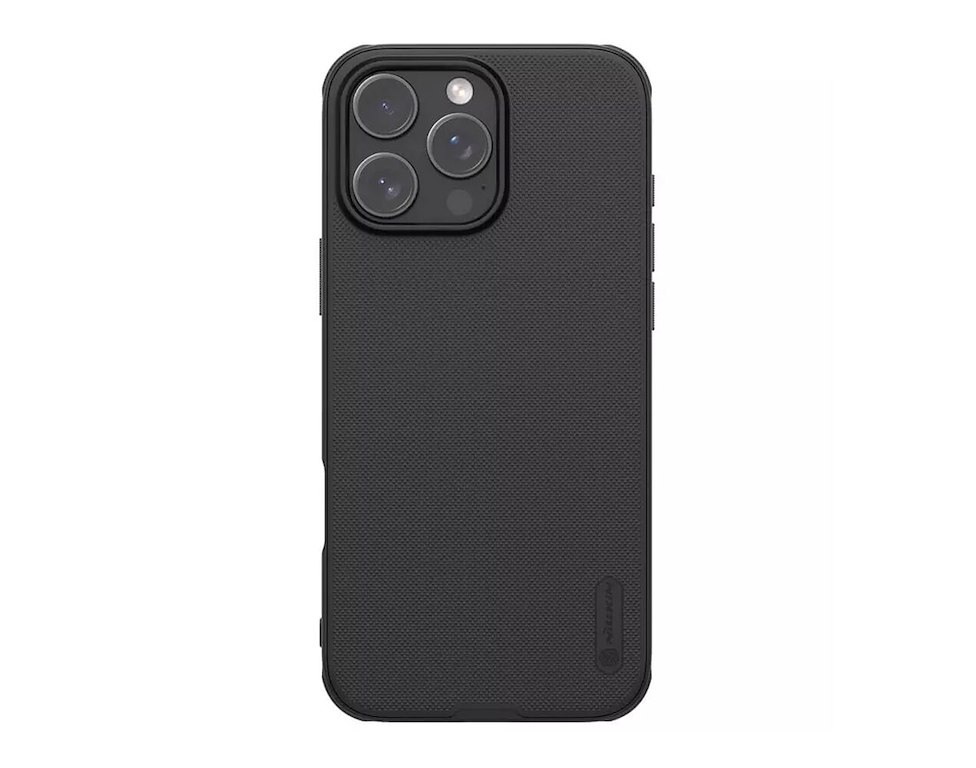 Futrola NILLKIN Super Frost PRO - iPhone 16 Pro (6.3) crna (MS)